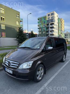 Brown Mercedes-Benz Viano 2012 in Tallinn, with an engine capacity of 3.00 L and mileage of 350 thousand km for 8500 €, photo  on AUTOMOTO.COM.LV