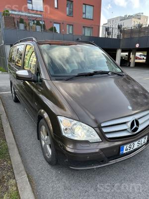 Brown Mercedes-Benz Viano 2012 in Tallinn, with an engine capacity of 3.00 L and mileage of 350 thousand km for 8500 €, photo 5 on AUTOMOTO.COM.LV