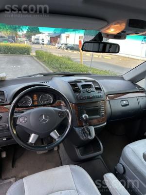 Brown Mercedes-Benz Viano 2012 in Tallinn, with an engine capacity of 3.00 L and mileage of 350 thousand km for 8500 €, photo 9 on AUTOMOTO.COM.LV