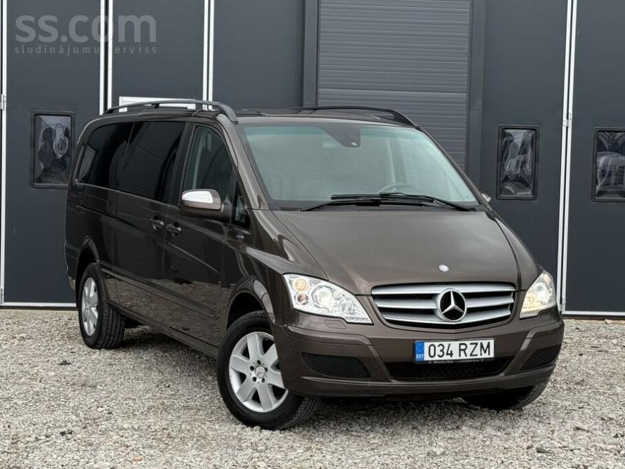 Brown Mercedes-Benz Viano 2013 in Valka, with an engine capacity of 2.20 L and mileage of 333 thousand km for 13500 €, photo 1 on AUTOMOTO.COM.LV