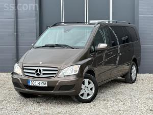 Brown Mercedes-Benz Viano 2013 in Valka, with an engine capacity of 2.20 L and mileage of 333 thousand km for 13500 €, photo 3 on AUTOMOTO.COM.LV