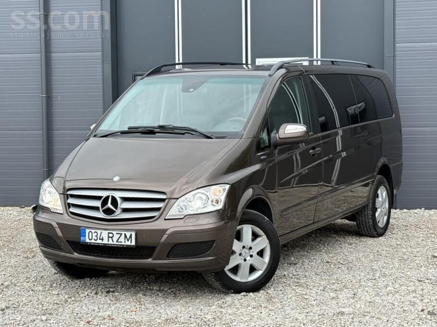 Brown Mercedes-Benz Viano 2013 in Valka, with an engine capacity of 2.20 L and mileage of 333 thousand km for 13500 €, photo 3 on AUTOMOTO.COM.LV