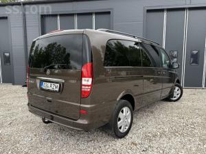 Brown Mercedes-Benz Viano 2013 in Valka, with an engine capacity of 2.20 L and mileage of 333 thousand km for 13500 €, photo 6 on AUTOMOTO.COM.LV