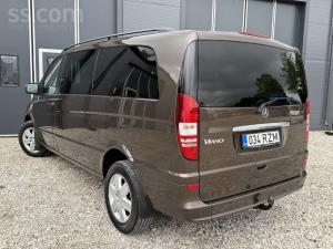Brown Mercedes-Benz Viano 2013 in Valka, with an engine capacity of 2.20 L and mileage of 333 thousand km for 13500 €, photo 8 on AUTOMOTO.COM.LV