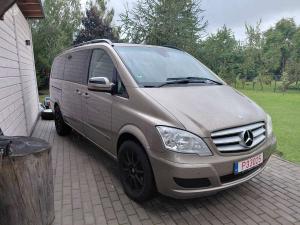 Brown Mercedes-Benz Viano 2011 in Kaunas, with an engine capacity of 2.20 L and mileage of 260 thousand km for 12000 €, photo 3 on AUTOMOTO.COM.LV