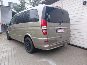 Brown Mercedes-Benz Viano 2011 in Kaunas, with an engine capacity of 2.20 L and mileage of 260 thousand km for 12000 €, photo 8 on AUTOMOTO.COM.LV