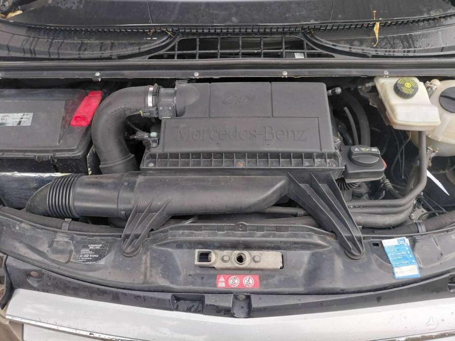 Brown Mercedes-Benz Viano 2011 in Kaunas, with an engine capacity of 2.20 L and mileage of 260 thousand km for 12000 €, photo 21 on AUTOMOTO.COM.LV