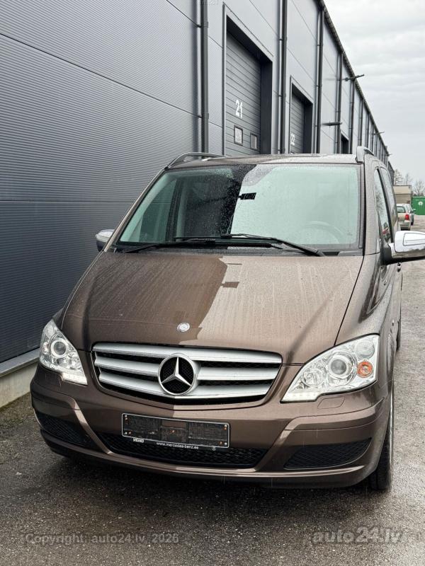 Brown Mercedes-Benz Viano 2013 in Tartu, with an engine capacity of 2.99 L and mileage of 241 thousand km for 17490 €, photo 2 on AUTOMOTO.COM.LV
