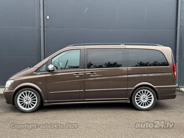 Brown Mercedes-Benz Viano 2013 in Tartu, with an engine capacity of 2.99 L and mileage of 241 thousand km for 17490 €, photo 3 on AUTOMOTO.COM.LV