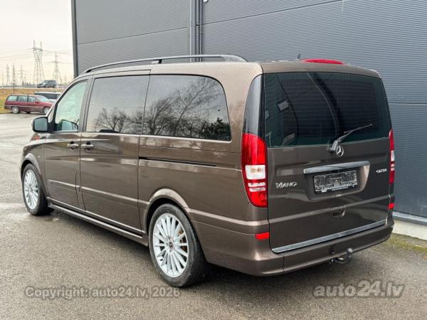 Brūns Mercedes-Benz Viano 2013 Tartu, ar dzinēja tilpumu 2.99 L un nobraukumu 241 tūkst. km par 17490 €, foto 4 vietnē AUTOMOTO.COM.LV