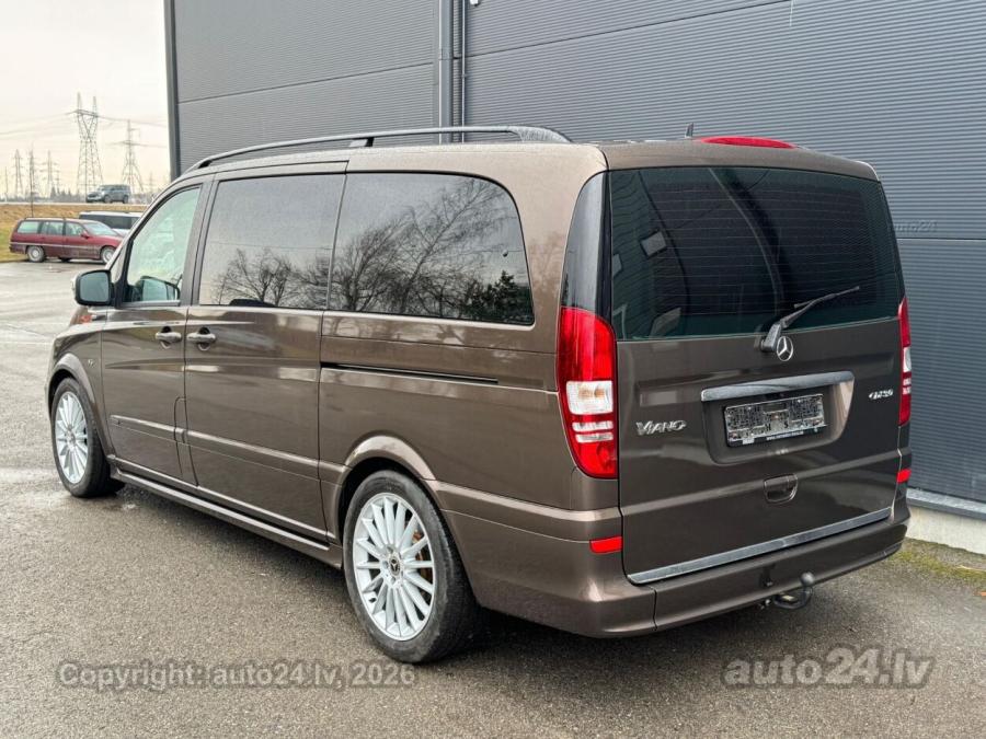 Brūns Mercedes-Benz Viano 2013 Tartu, ar dzinēja tilpumu 2.99 L un nobraukumu 241 tūkst. km par 17490 €, foto 4 vietnē AUTOMOTO.COM.LV