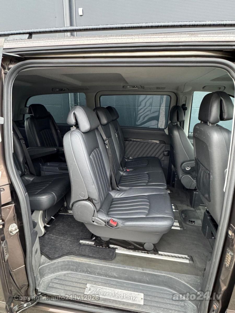 Brūns Mercedes-Benz Viano 2013 Tartu, ar dzinēja tilpumu 2.99 L un nobraukumu 241 tūkst. km par 17490 €, foto 18 vietnē AUTOMOTO.COM.LV