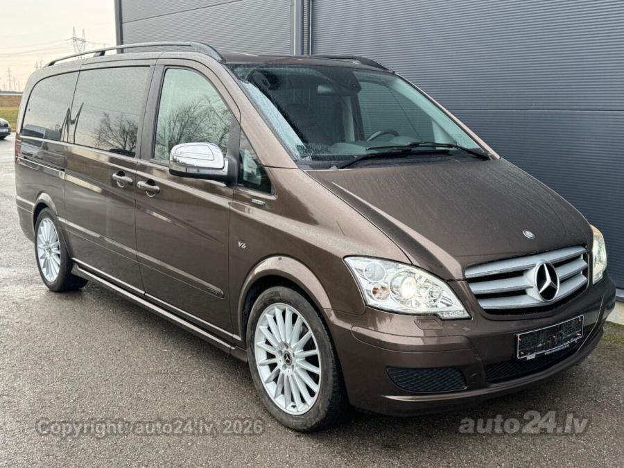 Brūns Mercedes-Benz Viano 2013 Tartu, ar dzinēja tilpumu 2.99 L un nobraukumu 241 tūkst. km par 17490 €, foto 19 vietnē AUTOMOTO.COM.LV