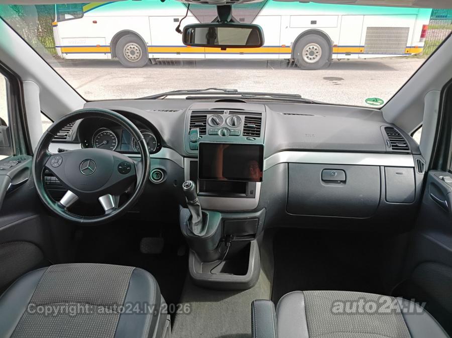 Brūns Mercedes-Benz Viano 2013 Tartu, ar dzinēja tilpumu 3.00 L un nobraukumu 203 tūkst. km par 16990 €, foto 6 vietnē AUTOMOTO.COM.LV