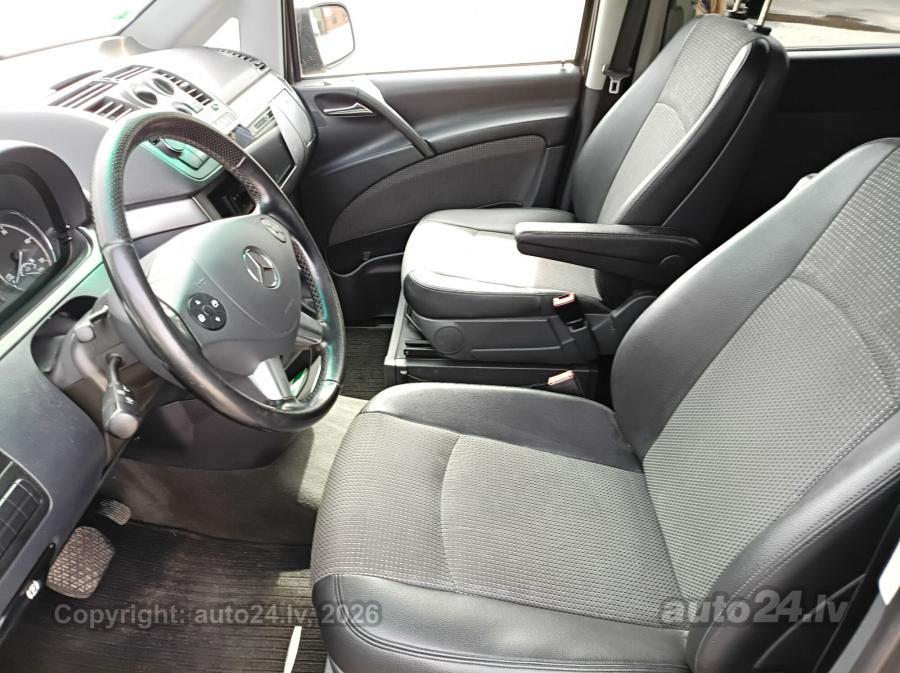Brūns Mercedes-Benz Viano 2013 Tartu, ar dzinēja tilpumu 3.00 L un nobraukumu 203 tūkst. km par 16990 €, foto 7 vietnē AUTOMOTO.COM.LV
