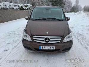 Brūns Mercedes-Benz Viano 2014 Tallina, ar dzinēja tilpumu 3.00 L un nobraukumu 128 tūkst. km par 22800 €, foto  vietnē AUTOMOTO.COM.LV