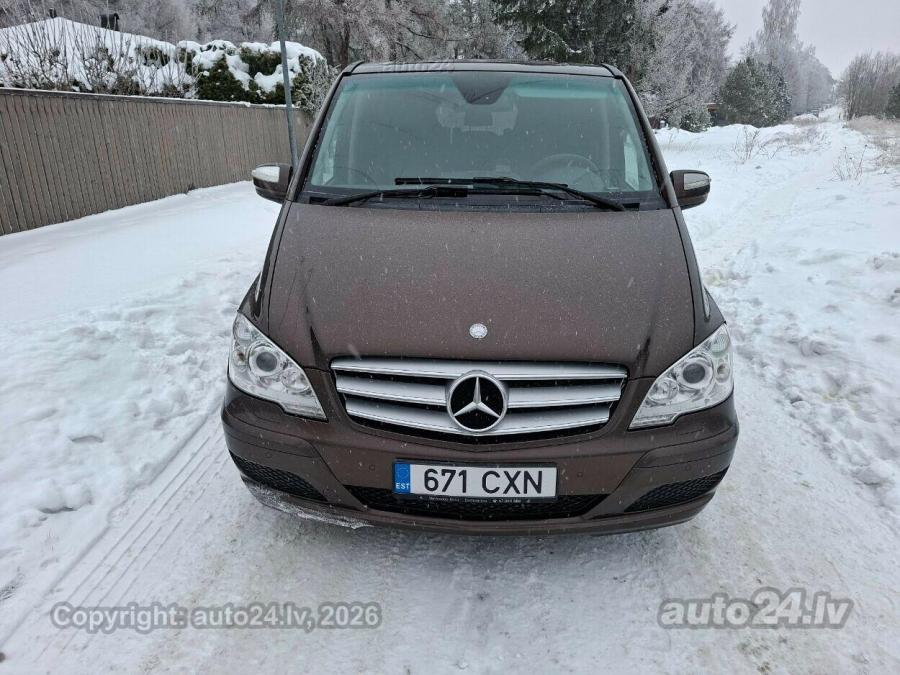 Brūns Mercedes-Benz Viano 2014 Tallina, ar dzinēja tilpumu 3.00 L un nobraukumu 128 tūkst. km par 22800 €, foto 1 vietnē AUTOMOTO.COM.LV