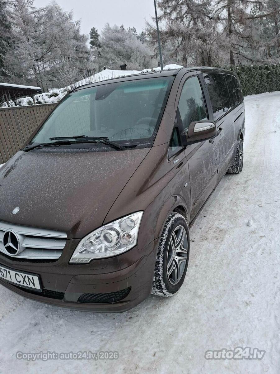 Brūns Mercedes-Benz Viano 2014 Tallina, ar dzinēja tilpumu 3.00 L un nobraukumu 128 tūkst. km par 22800 €, foto 4 vietnē AUTOMOTO.COM.LV