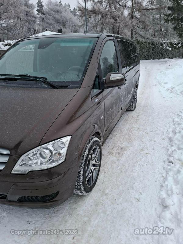 Brown Mercedes-Benz Viano 2014 in Tallinn, with an engine capacity of 3.00 L and mileage of 128 thousand km for 22800 €, photo 8 on AUTOMOTO.COM.LV