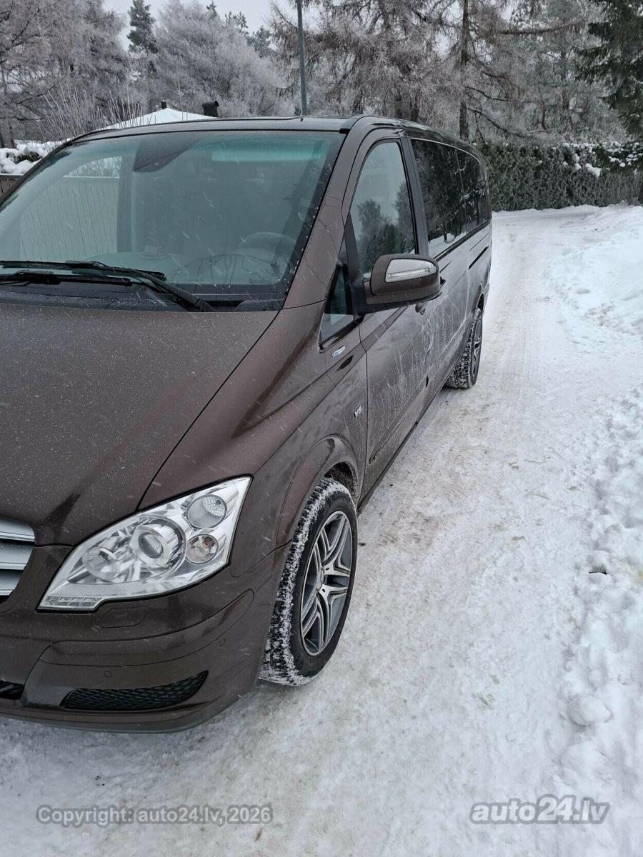 Brūns Mercedes-Benz Viano 2014 Tallina, ar dzinēja tilpumu 3.00 L un nobraukumu 128 tūkst. km par 22800 €, foto 8 vietnē AUTOMOTO.COM.LV