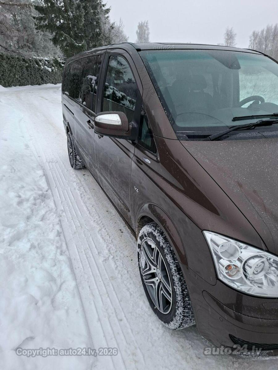 Brown Mercedes-Benz Viano 2014 in Tallinn, with an engine capacity of 3.00 L and mileage of 128 thousand km for 22800 €, photo 2 on AUTOMOTO.COM.LV