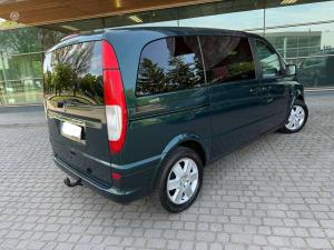 Green Mercedes-Benz Viano 2010 in Klaipeda, with an engine capacity of 2.99 L and mileage of 224 thousand km for 7700 €, photo 9 on AUTOMOTO.COM.LV