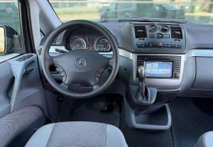 Green Mercedes-Benz Viano 2010 in Klaipeda, with an engine capacity of 2.99 L and mileage of 224 thousand km for 7700 €, photo 17 on AUTOMOTO.COM.LV