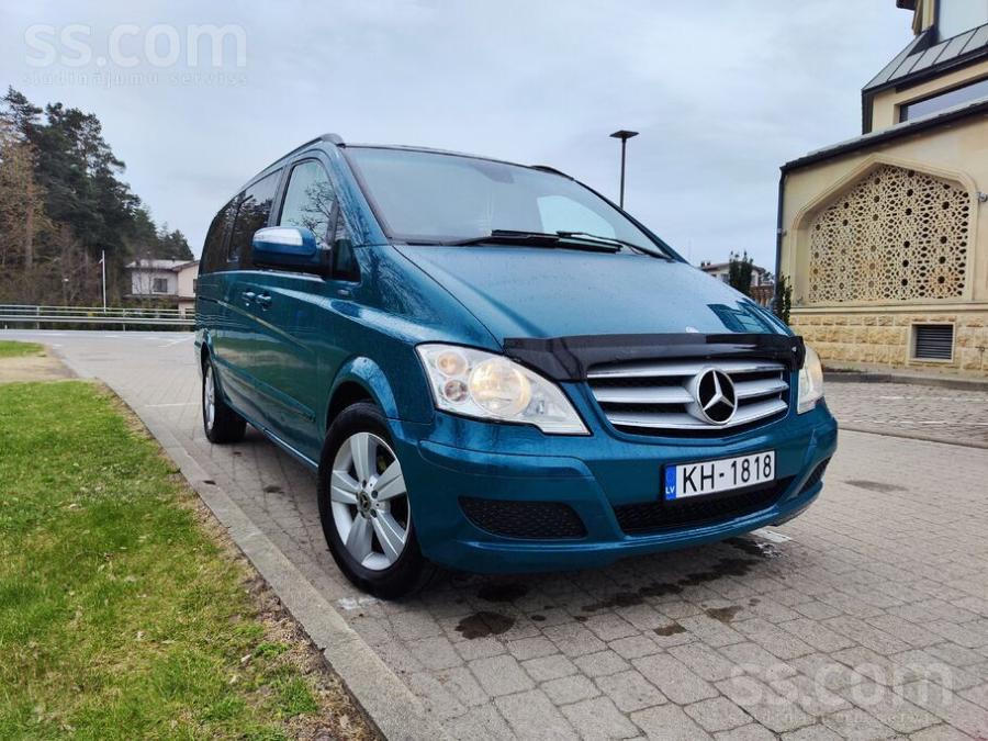 Zaļš Mercedes-Benz Viano 2010 Rīga, ar dzinēja tilpumu 2.20 L un nobraukumu 340 tūkst. km par 12510 €, foto 1 vietnē AUTOMOTO.COM.LV