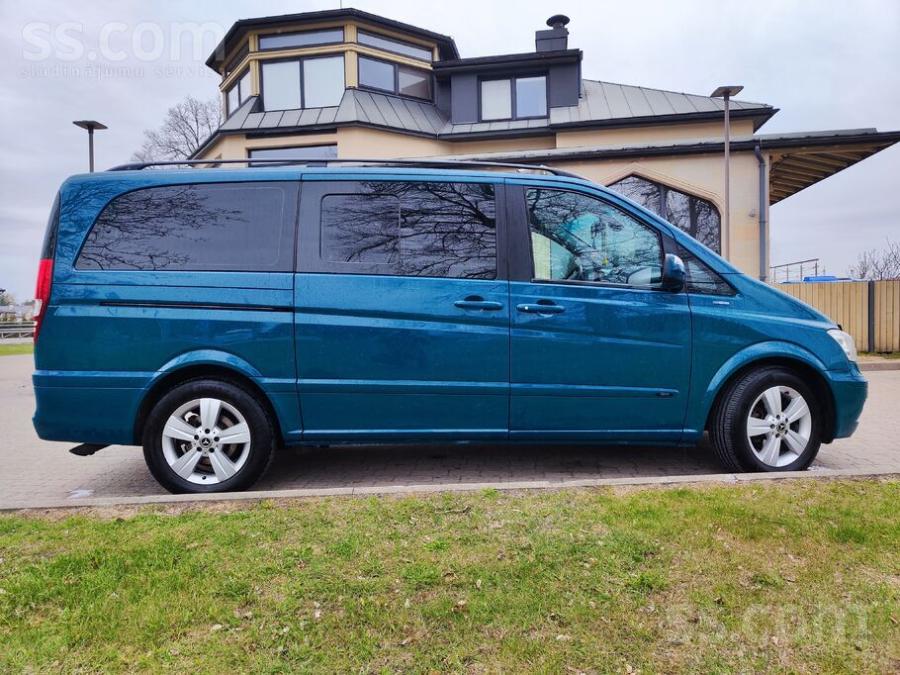 Zaļš Mercedes-Benz Viano 2010 Rīga, ar dzinēja tilpumu 2.20 L un nobraukumu 340 tūkst. km par 12510 €, foto 5 vietnē AUTOMOTO.COM.LV