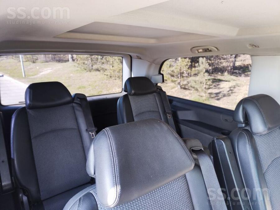 Zaļš Mercedes-Benz Viano 2010 Rīga, ar dzinēja tilpumu 2.20 L un nobraukumu 340 tūkst. km par 12510 €, foto 12 vietnē AUTOMOTO.COM.LV