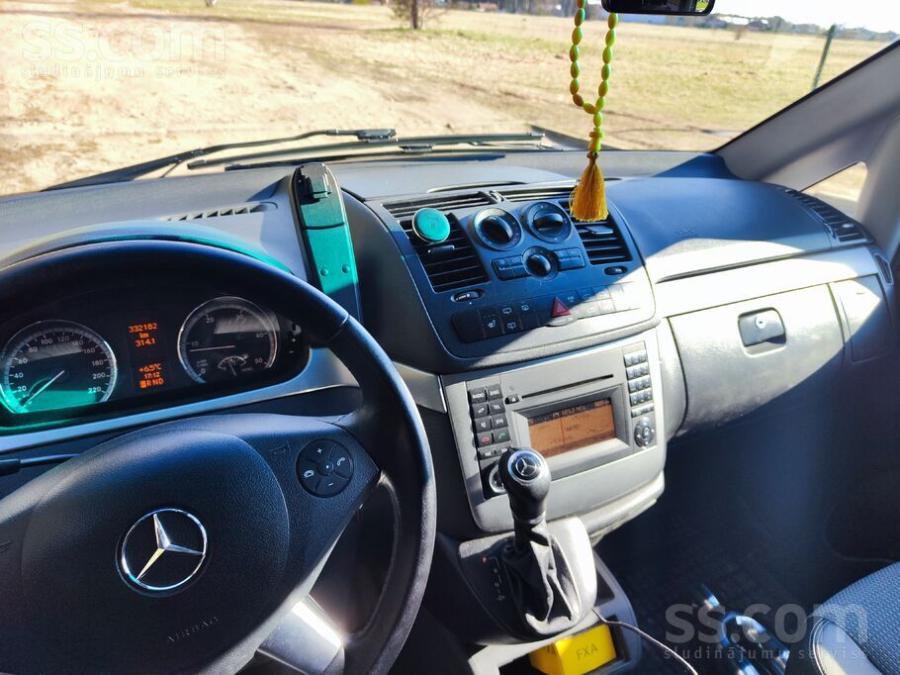 Zaļš Mercedes-Benz Viano 2010 Rīga, ar dzinēja tilpumu 2.20 L un nobraukumu 340 tūkst. km par 12510 €, foto 15 vietnē AUTOMOTO.COM.LV