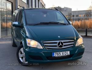 Green Mercedes-Benz Viano 2010 in Tallinn, with an engine capacity of 2.10 L and mileage of 314 thousand km for 9999 €, photo  on AUTOMOTO.COM.LV