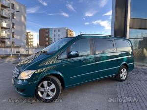 Green Mercedes-Benz Viano 2010 in Tallinn, with an engine capacity of 2.10 L and mileage of 314 thousand km for 9999 €, photo 6 on AUTOMOTO.COM.LV