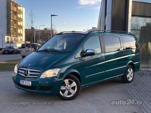 Green Mercedes-Benz Viano 2010 in Tallinn, with an engine capacity of 2.10 L and mileage of 314 thousand km for 9999 €, photo 8 on AUTOMOTO.COM.LV