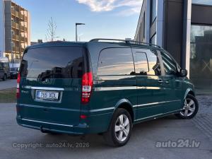 Green Mercedes-Benz Viano 2010 in Tallinn, with an engine capacity of 2.10 L and mileage of 314 thousand km for 9999 €, photo 14 on AUTOMOTO.COM.LV