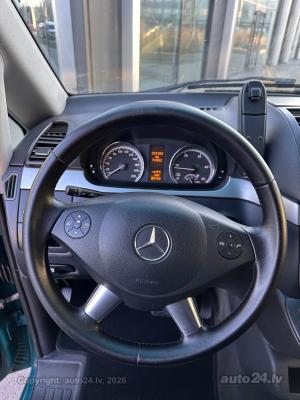 Green Mercedes-Benz Viano 2010 in Tallinn, with an engine capacity of 2.10 L and mileage of 314 thousand km for 9999 €, photo 26 on AUTOMOTO.COM.LV