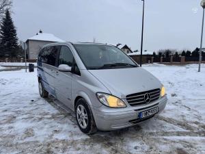 Grey Mercedes-Benz Viano 2005 in Alytus, with an engine capacity of 2.20 L and mileage of 452 thousand km for 5100 €, photo  on AUTOMOTO.COM.LV