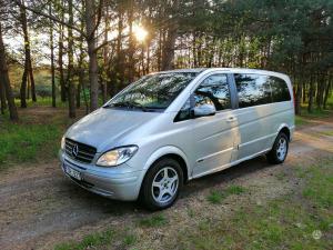 Pelēks Mercedes-Benz Viano 2005 Kauņa, ar dzinēja tilpumu 2.20 L un nobraukumu 336 tūkst. km par 3000 €, foto  vietnē AUTOMOTO.COM.LV