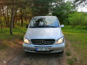 Pelēks Mercedes-Benz Viano 2005 Kauņa, ar dzinēja tilpumu 2.20 L un nobraukumu 336 tūkst. km par 3000 €, foto 3 vietnē AUTOMOTO.COM.LV