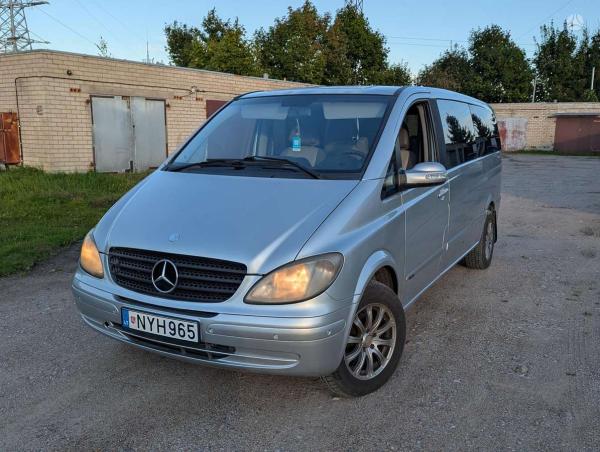 Grey Mercedes-Benz Viano 2005 in Prienai, with an engine capacity of 2.20 L and mileage of 480 thousand km for 3850 €, photo 1 on AUTOMOTO.COM.LV