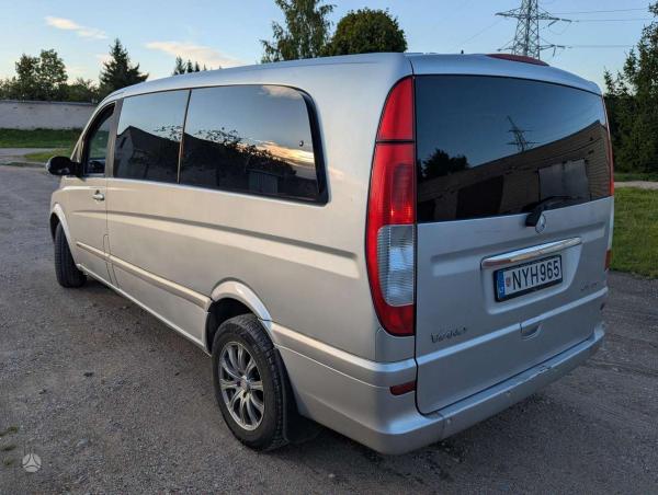 Grey Mercedes-Benz Viano 2005 in Prienai, with an engine capacity of 2.20 L and mileage of 480 thousand km for 3850 €, photo 7 on AUTOMOTO.COM.LV