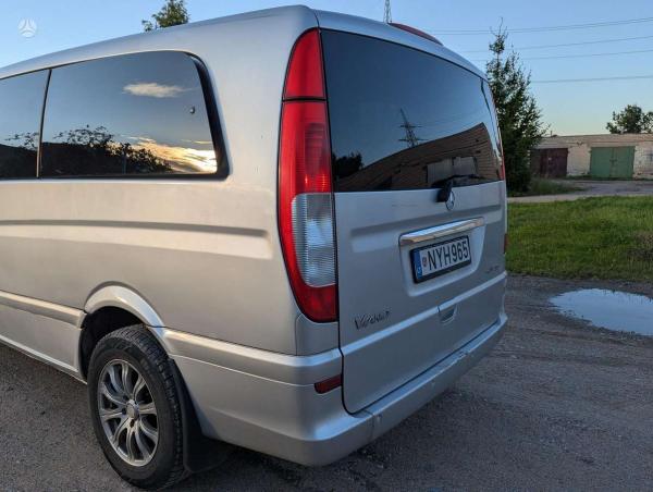 Grey Mercedes-Benz Viano 2005 in Prienai, with an engine capacity of 2.20 L and mileage of 480 thousand km for 3850 €, photo 9 on AUTOMOTO.COM.LV