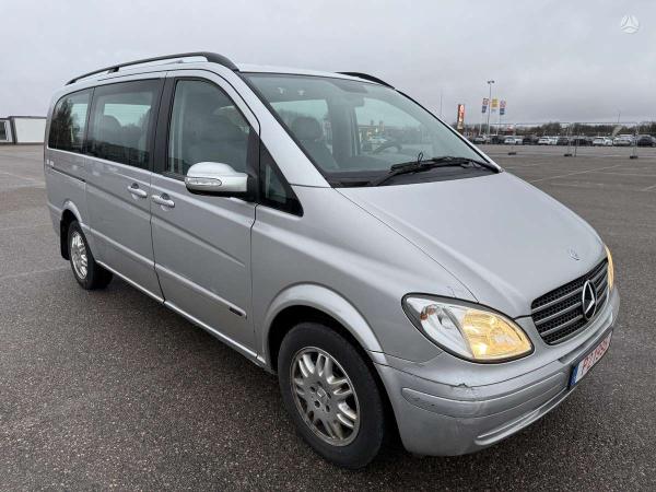 Grey Mercedes-Benz Viano 2006 in Vilnius, with an engine capacity of 2.15 L and mileage of 415 thousand km for 6450 €, photo 2 on AUTOMOTO.COM.LV