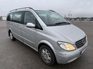 Grey Mercedes-Benz Viano 2006 in Vilnius, with an engine capacity of 2.15 L and mileage of 415 thousand km for 5999 €, photo 2 on AUTOMOTO.COM.LV