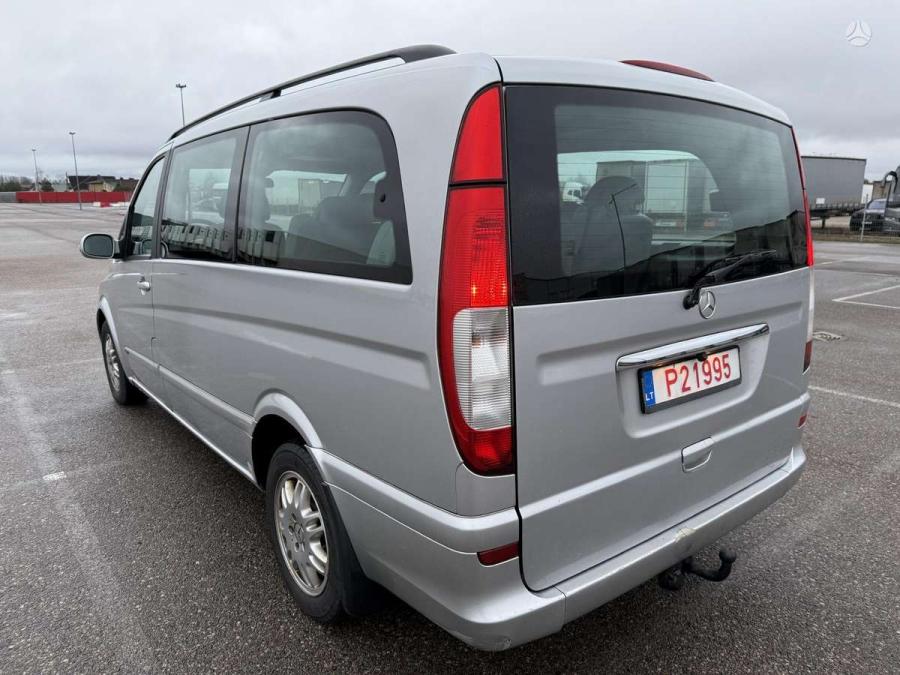 Grey Mercedes-Benz Viano 2006 in Vilnius, with an engine capacity of 2.15 L and mileage of 415 thousand km for 5999 €, photo 4 on AUTOMOTO.COM.LV