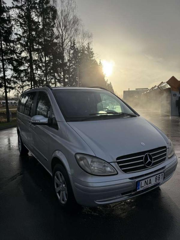 Pelēks Mercedes-Benz Viano 2006 Viļņa, ar dzinēja tilpumu 2.15 L un nobraukumu 396 tūkst. km par 4500 €, foto 2 vietnē AUTOMOTO.COM.LV