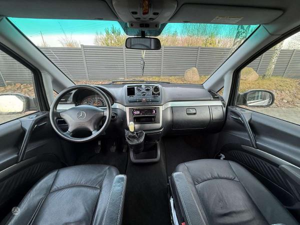 Pelēks Mercedes-Benz Viano 2006 Viļņa, ar dzinēja tilpumu 2.15 L un nobraukumu 396 tūkst. km par 4500 €, foto 9 vietnē AUTOMOTO.COM.LV