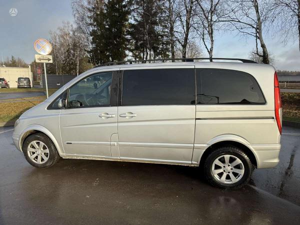 Pelēks Mercedes-Benz Viano 2006 Viļņa, ar dzinēja tilpumu 2.15 L un nobraukumu 396 tūkst. km par 4500 €, foto 6 vietnē AUTOMOTO.COM.LV