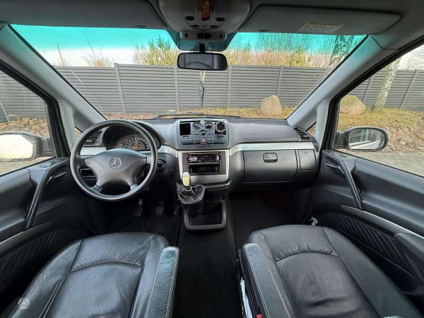 Pelēks Mercedes-Benz Viano 2006 Viļņa, ar dzinēja tilpumu 2.15 L un nobraukumu 396 tūkst. km par 4500 €, foto 9 vietnē AUTOMOTO.COM.LV