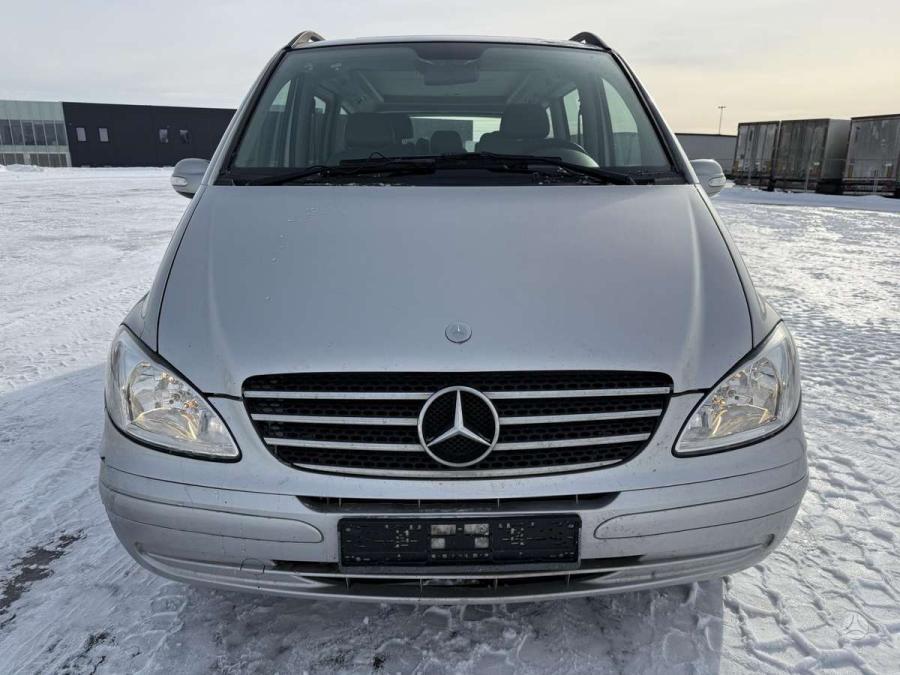 Pelēks Mercedes-Benz Viano 2006 Viļņa, ar dzinēja tilpumu 2.15 L un nobraukumu 415 tūkst. km par 5650 €, foto 2 vietnē AUTOMOTO.COM.LV